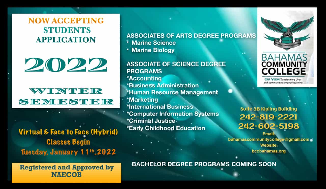 Admissions - Bahamas Community College